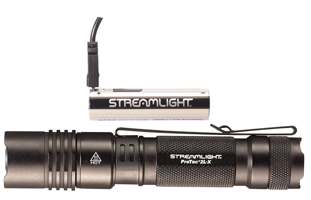 Streamlight 88082 ProTac 2L-X USB Black Anodized Aluminum White LED 40 ...