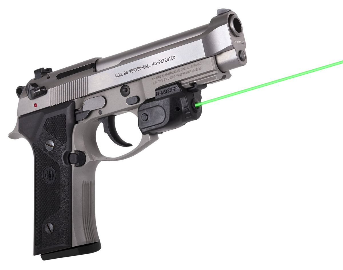 LaserMax GSLTNG Green Lightning Rail with GripSense Black — AmmoJoy