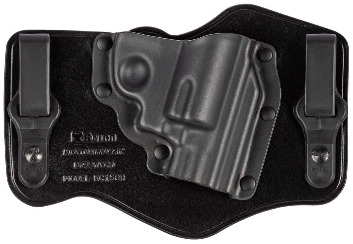 Galco KC158B KingTuk Classic IWB Black Kydex/Leather UniClip Fits S&W ...