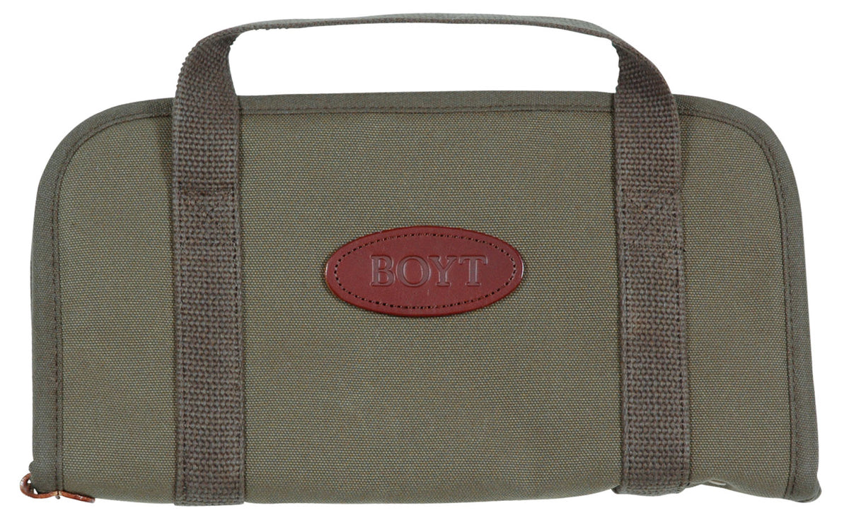 Boyt Harness 0PP650009 Rectangular Pistol Rug OD Green Canvas Holds Ha ...