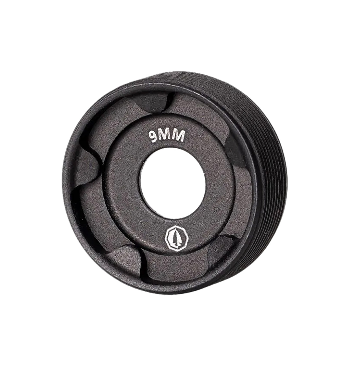 RUGGED SUPPRESSOR FC002 Front Cap 9mm Luger Black — AmmoJoy