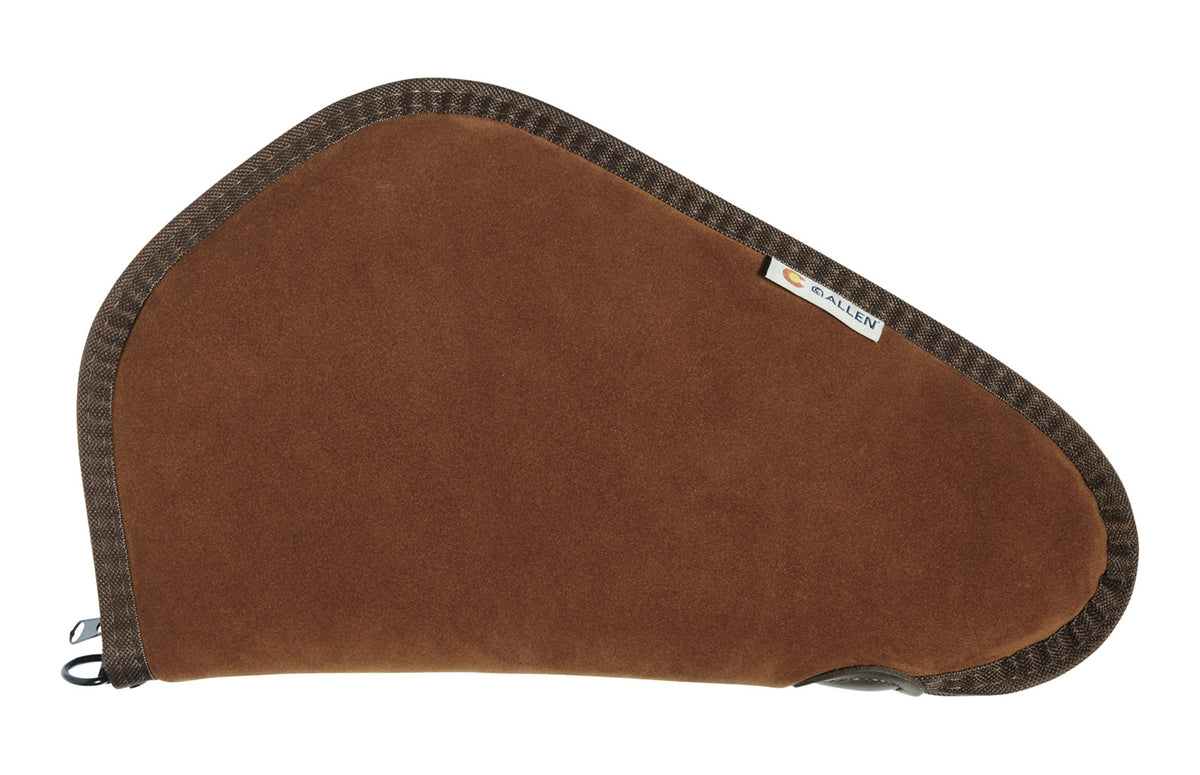 Heritage Cases 8613 Handgun Case Brown Suede w/Black Trim, Faux Sherpa ...