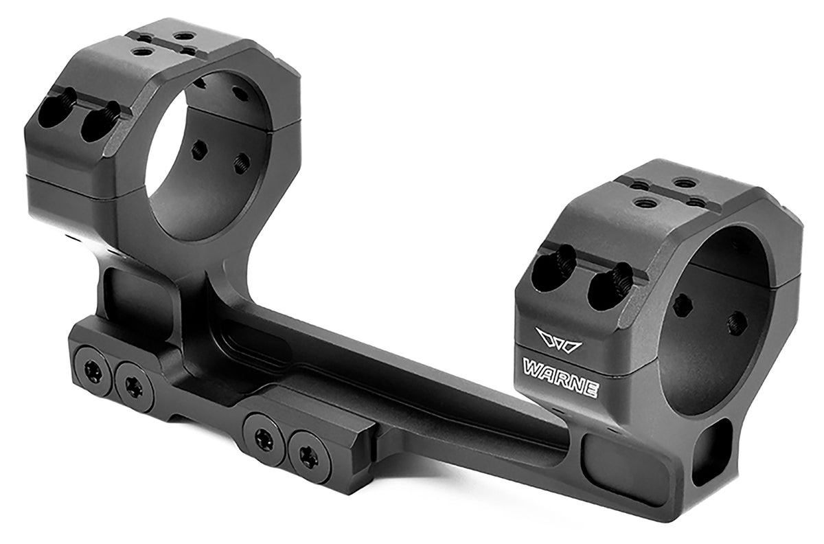 Warne 7842M Precision Cantilever Mount Scope Mount/Ring Combo Black An ...