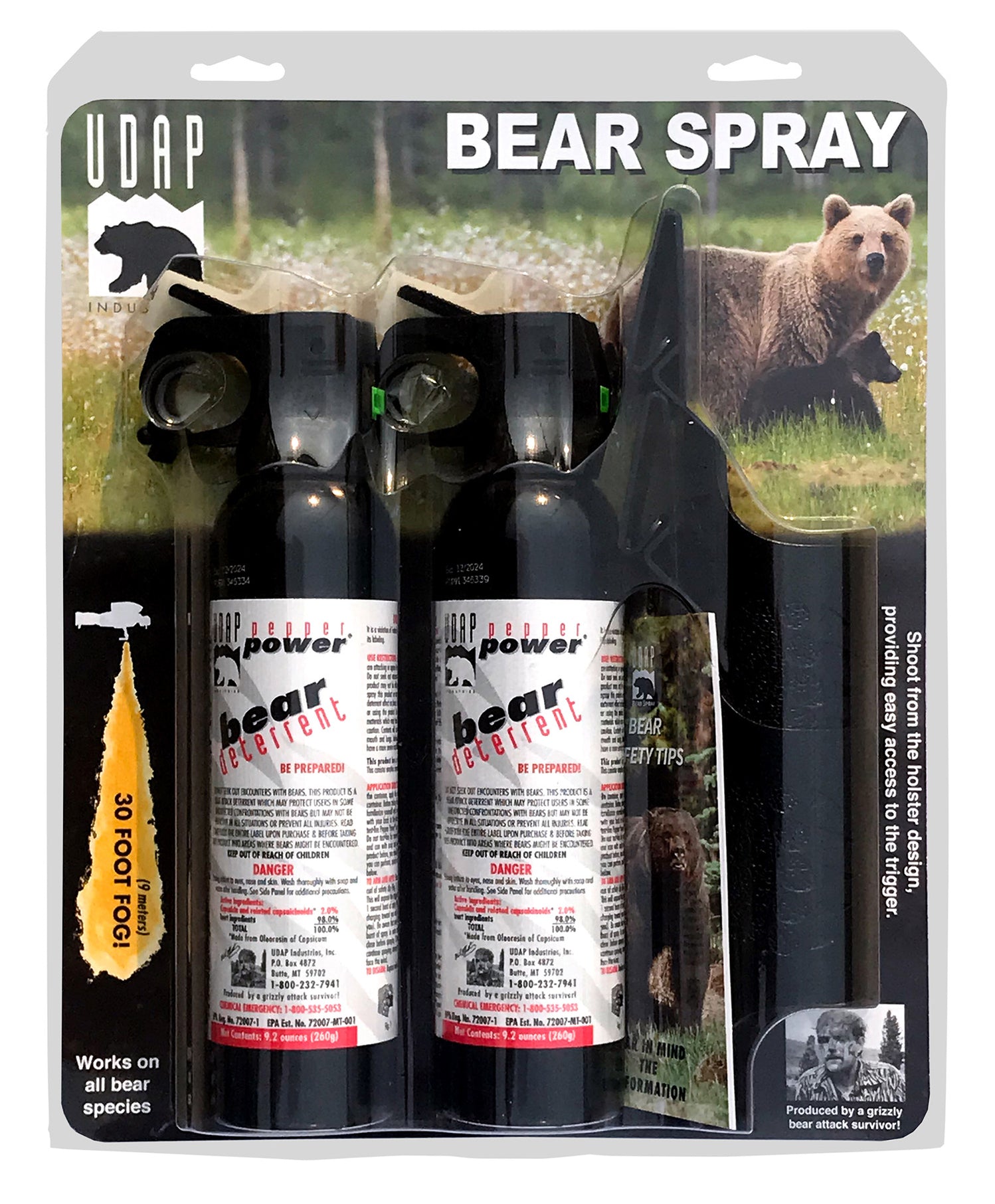 UDAP 15DCH Magnum Bear Chest Size Fits Chest 32-54" Black Harness — AmmoJoy