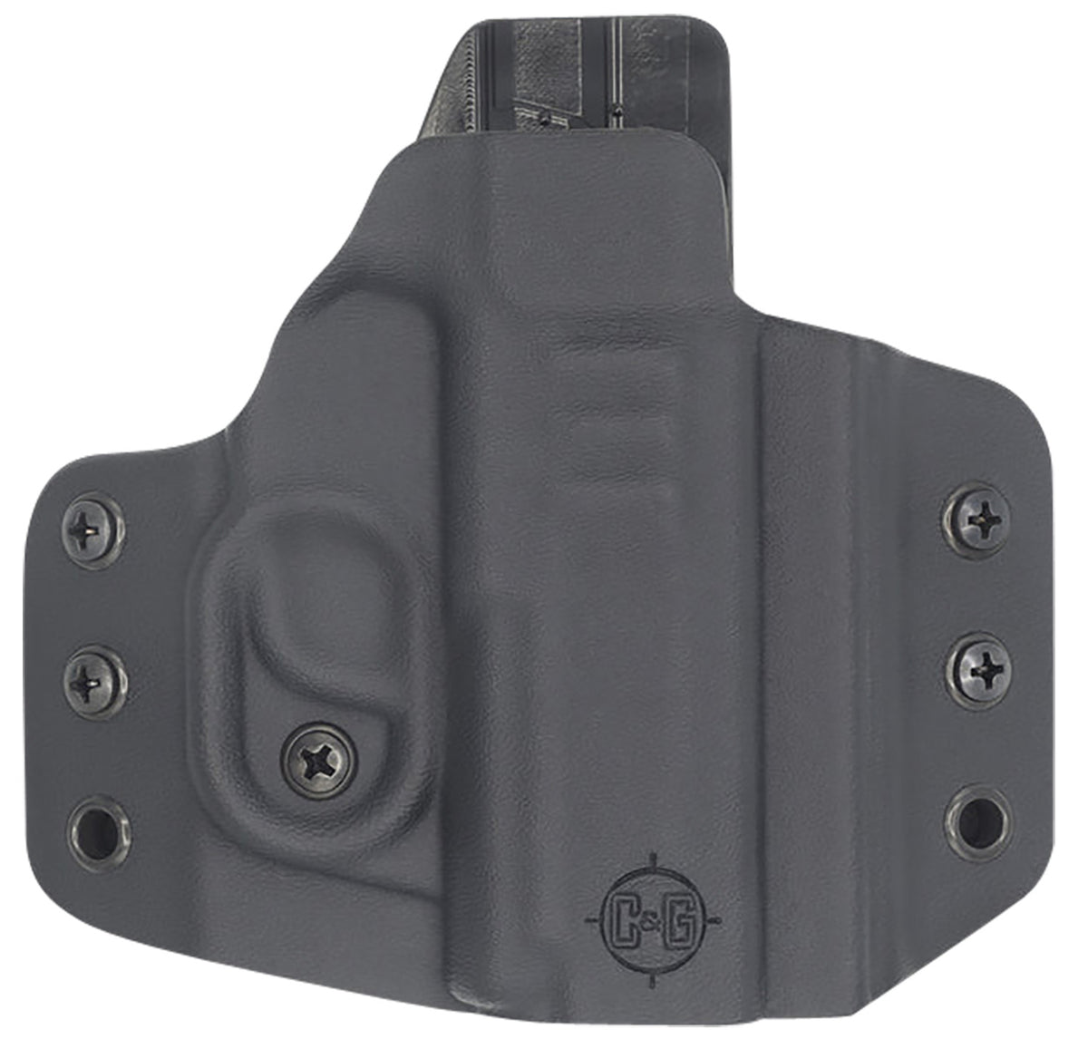 C&G Holsters 0256100 Covert OWB Black Kydex Belt Loop Fits Sig P365/P3 ...
