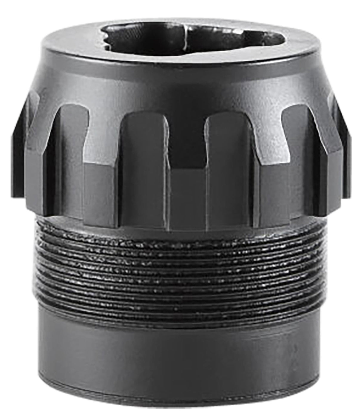 Dead Air DA444 P-Series 3-Lug Adapter Black Stainless Steel, Fits Prim ...
