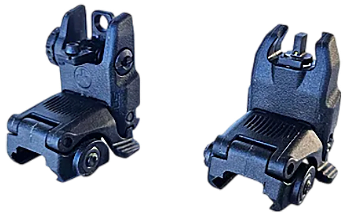 HiViz ARN21 Folding AR Back Up Sight Black Folding for AR-15 — AmmoJoy