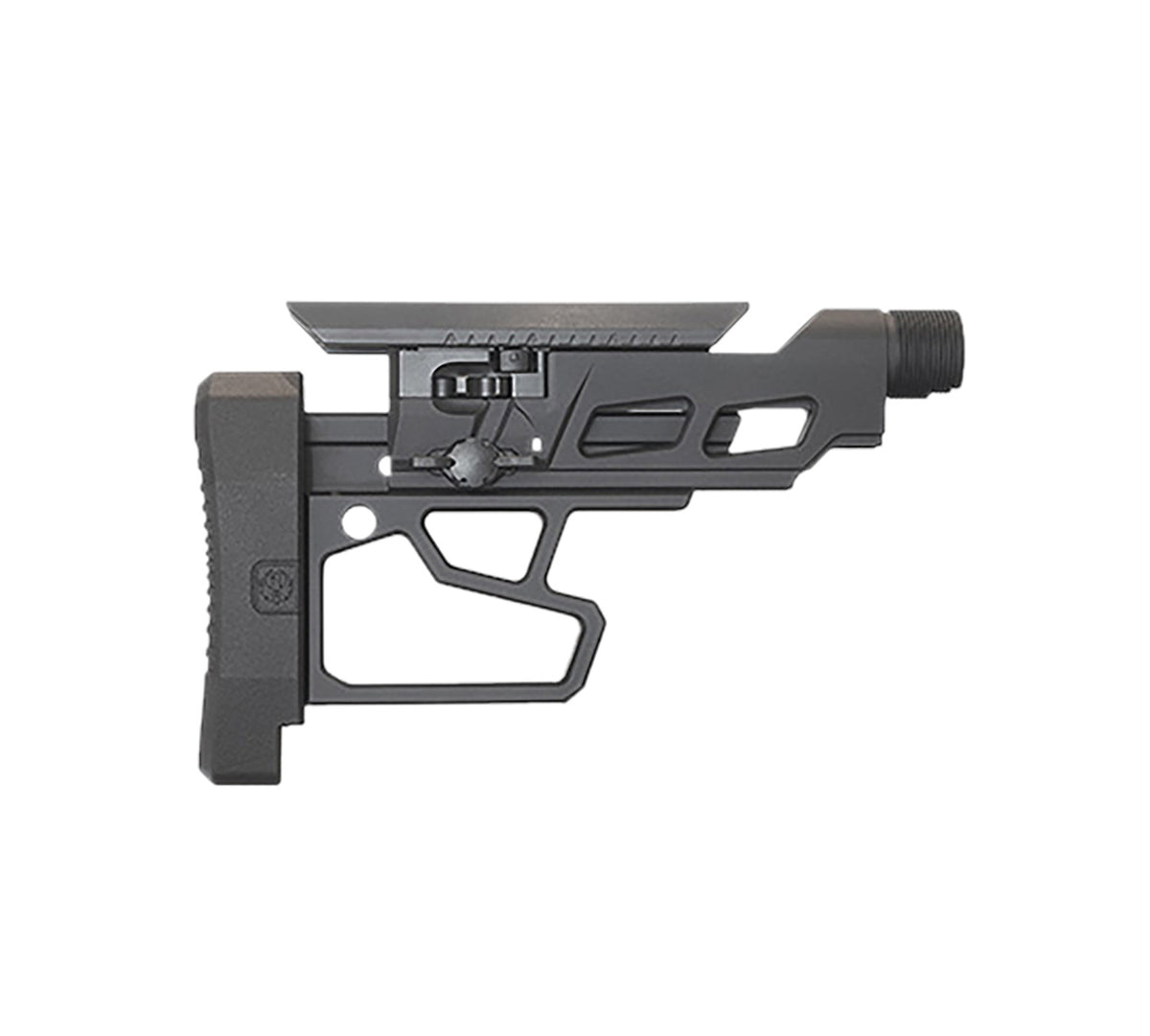 Ruger 90773 Precision Rifle Buttstock Assembly Black Steel/Aluminum/Ny ...