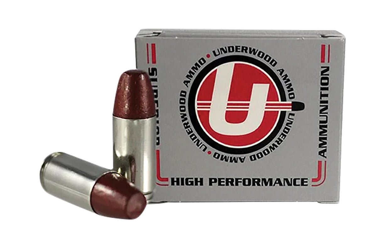Underwood Ammo 719 9mm+P 147gr Hard Cast Flat Nose 20 Per Box/10 Case ...