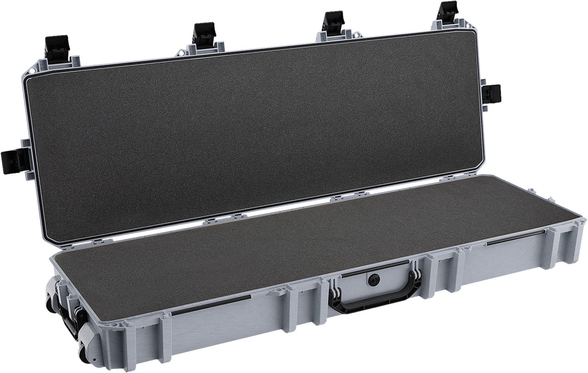 Pelican VCV8000000GRY Vault Double Rifle Case 53" Gray Polyethylene Fo ...