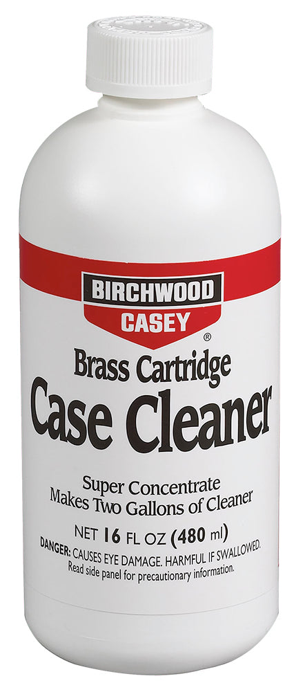 Birchwood Casey 33845 Brass Cartridge Case Cleaner 16 oz. Bottle — AmmoJoy