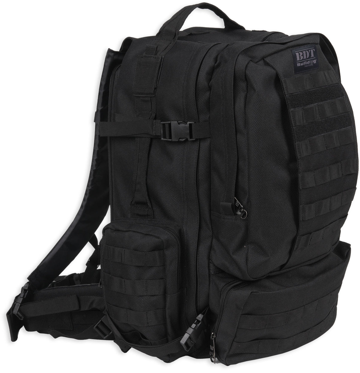 Bulldog BDT412B BDT Tactical Backpack Large Style with Black Finish, 3 ...