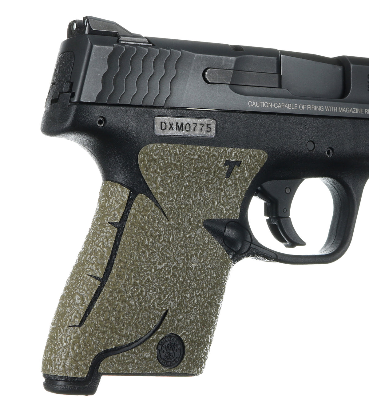 Talon Grips 705M Adhesive Grip Textured Moss Rubber for S&W M&P Shield ...