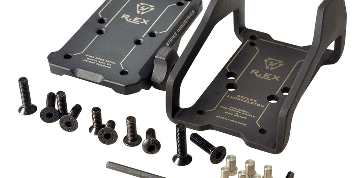 Strike Industries REX Reflex Exoskeleton Black Anodized — AmmoJoy