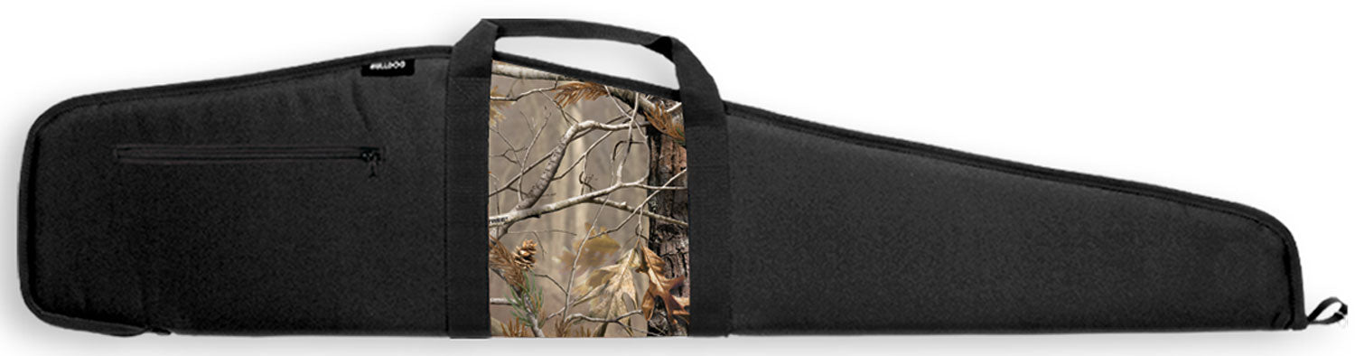Bulldog BD21044 Camo Panel Rifle Case 44" Scoped Rifle Black Nylon Cas ...