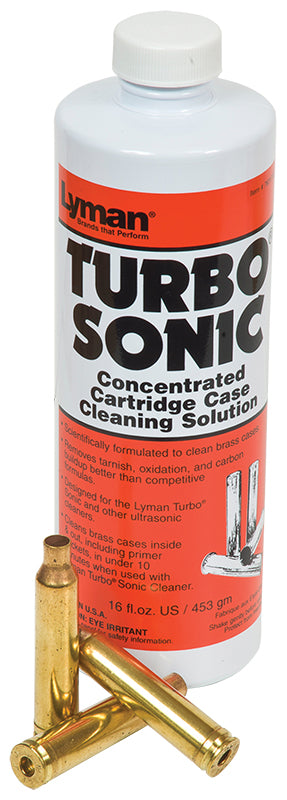 Lyman 7631705 Ultrasonic Cleaner Turbo Sonic Solution 16 oz Bottle ...