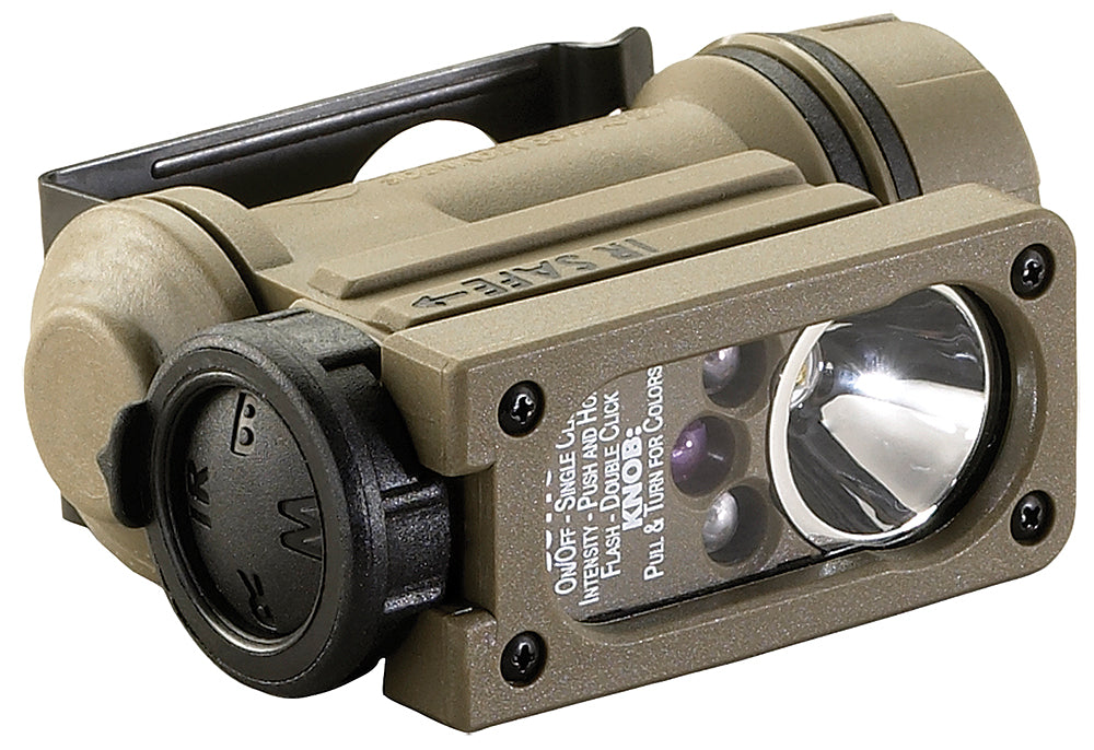 Streamlight 14514 Sidewinder Compact II Coyote 1.5/1.8/4.5/55 Lumens W ...