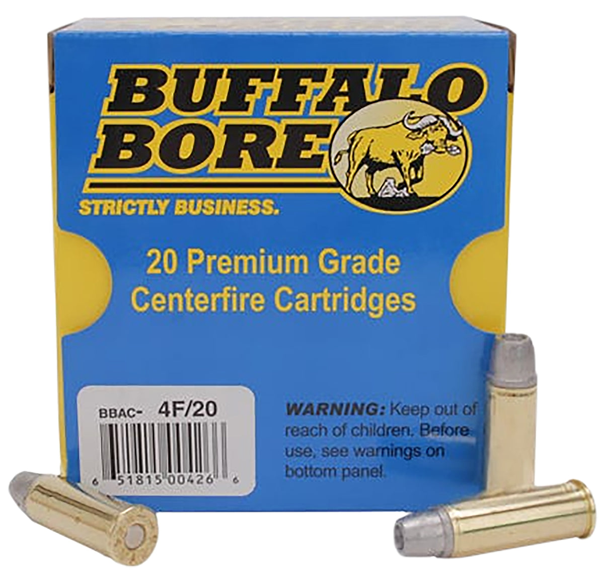Buffalo Bore Ammunition 4F20 Deer Grenade Strictly Business 44Rem Mag ...