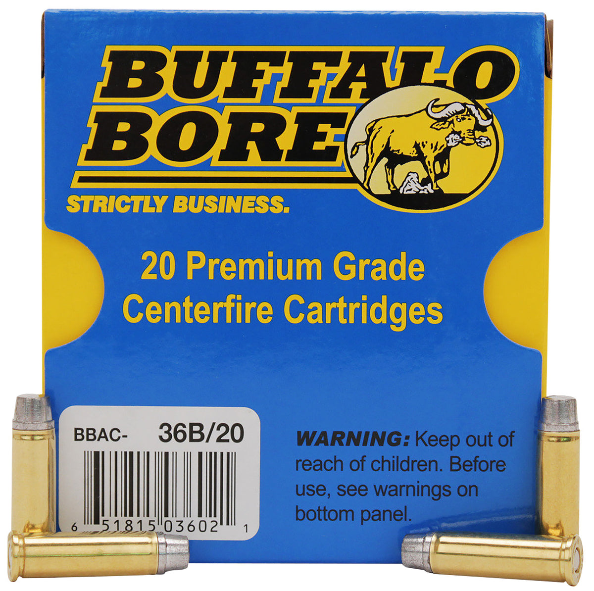 Buffalo Bore Ammunition 36B20 Heavy Strictly Business 32H&R Mag +P 130 ...