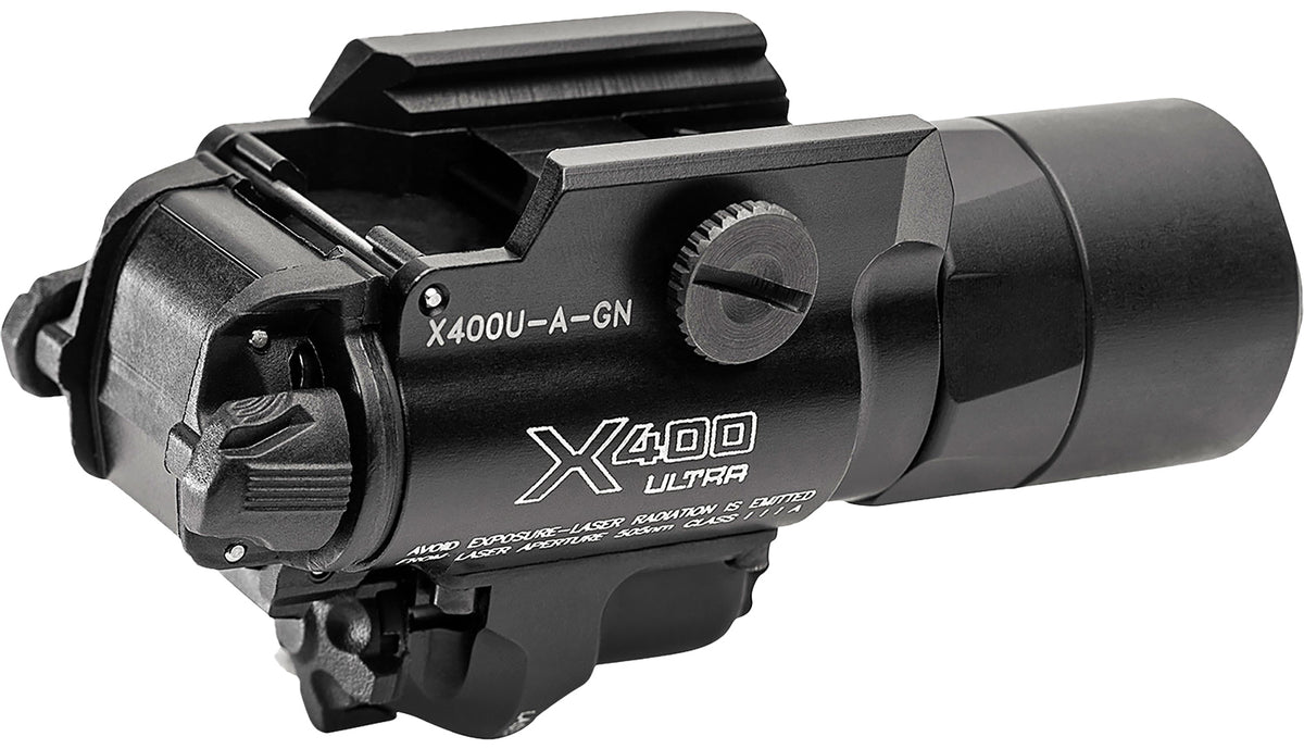 SureFire X400UAGN X400U-A-GN Ultra Black Anodized 1,000 Lumens White L ...