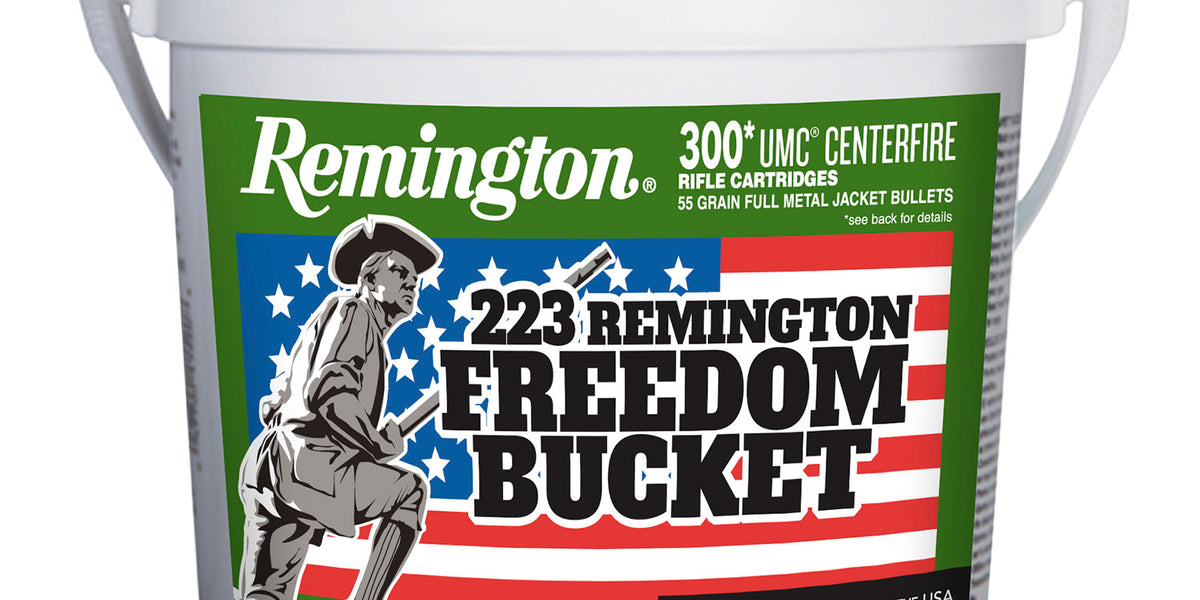 Remington Ammunition 23897 UMC Freedom Bucket 223Rem 55gr Full Metal J ...