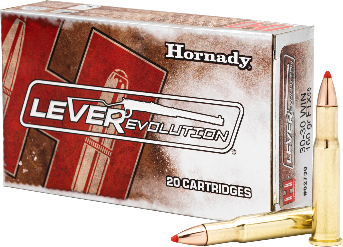 Hornady 82730 LEVERevolution 30-30Win 160gr Flex Tip eXpanding 20 Per ...